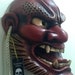 Traditional Japanese Ikazuchi Mask. Handmade Art Collection. Custom ...