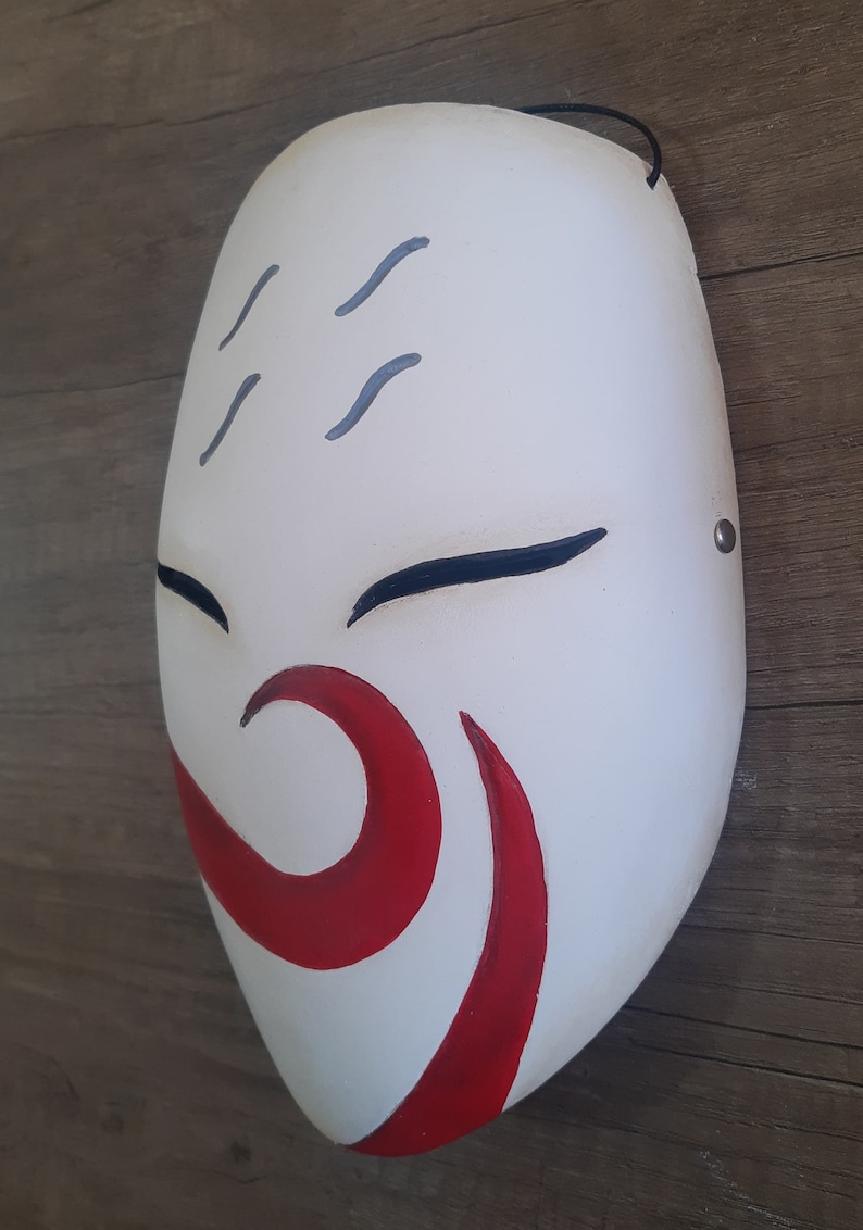 Anime Mask. Handmade With Custom Colors Haku Anbu .art for Collection ...