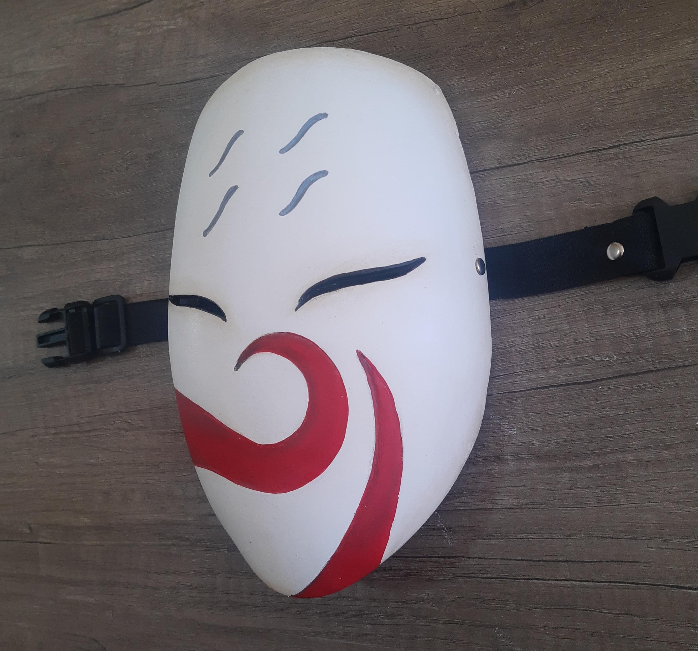 Anime Mask. Handmade With Custom Colors Haku Anbu .art for Collection ...
