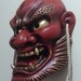 Traditional Japanese Ikazuchi Mask. Handmade Art Collection. Custom ...