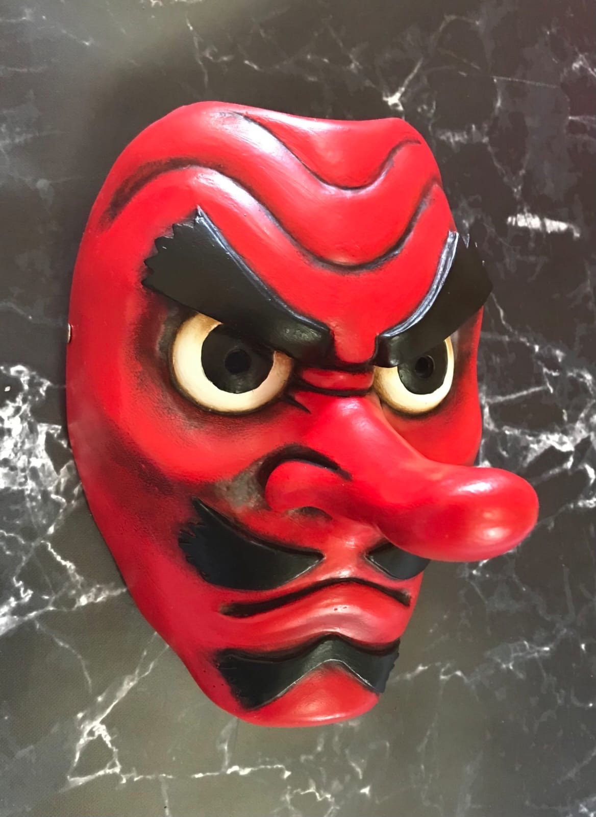 Urokodaki Japanese Anime Mask. Handmade With Custom Colors. Art for ...