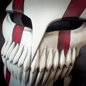 Ichigo Mask Vasto Japanese Anime. Handmade With Custom Colors. Art for ...