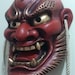 Traditional Japanese Ikazuchi Mask. Handmade Art Collection. Custom ...