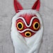 Traditional Japanese Raijin Mask. Handmade Art Collection. Custom ...