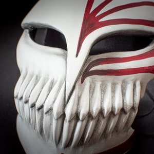 Ichigo Mask Vasto Japanese Anime. Handmade With Custom Colors. Art for ...