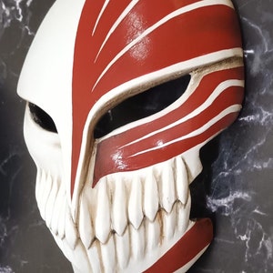 Ichigo Mask Vasto Japanese Anime. Handmade With Custom Colors. Art for ...