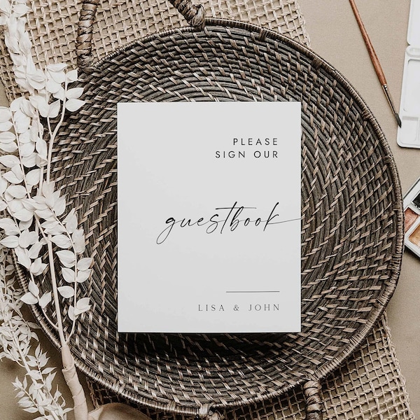 Sign Our Guestbook - Etsy