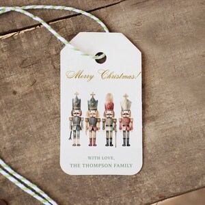 Merry Christmas Gift Tag Printable, Printable Christmas Gift Tag ...