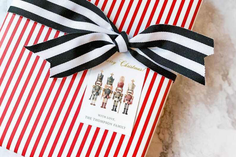 Merry Christmas Gift Tag Printable, Printable Christmas Gift Tag ...