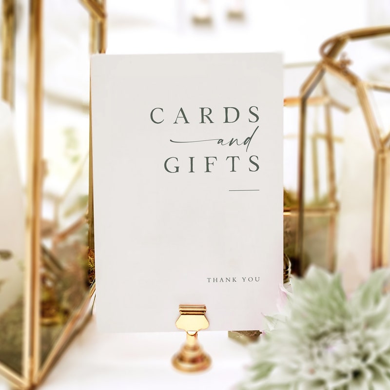 Gifts Table Sign - 60+ Gift Ideas for 2025