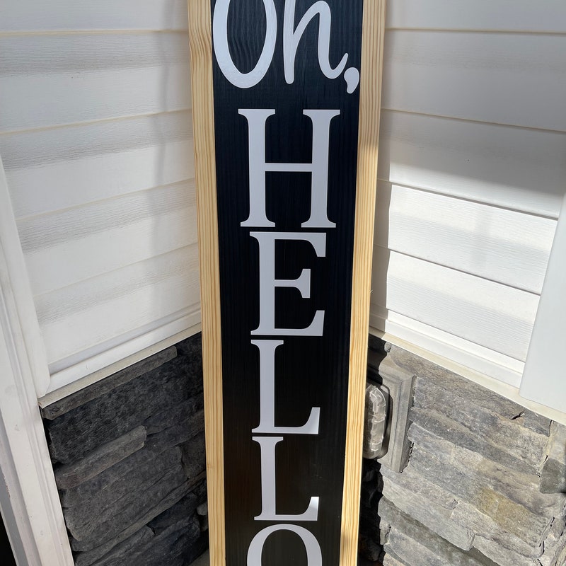 Oh Hello Sign - Etsy