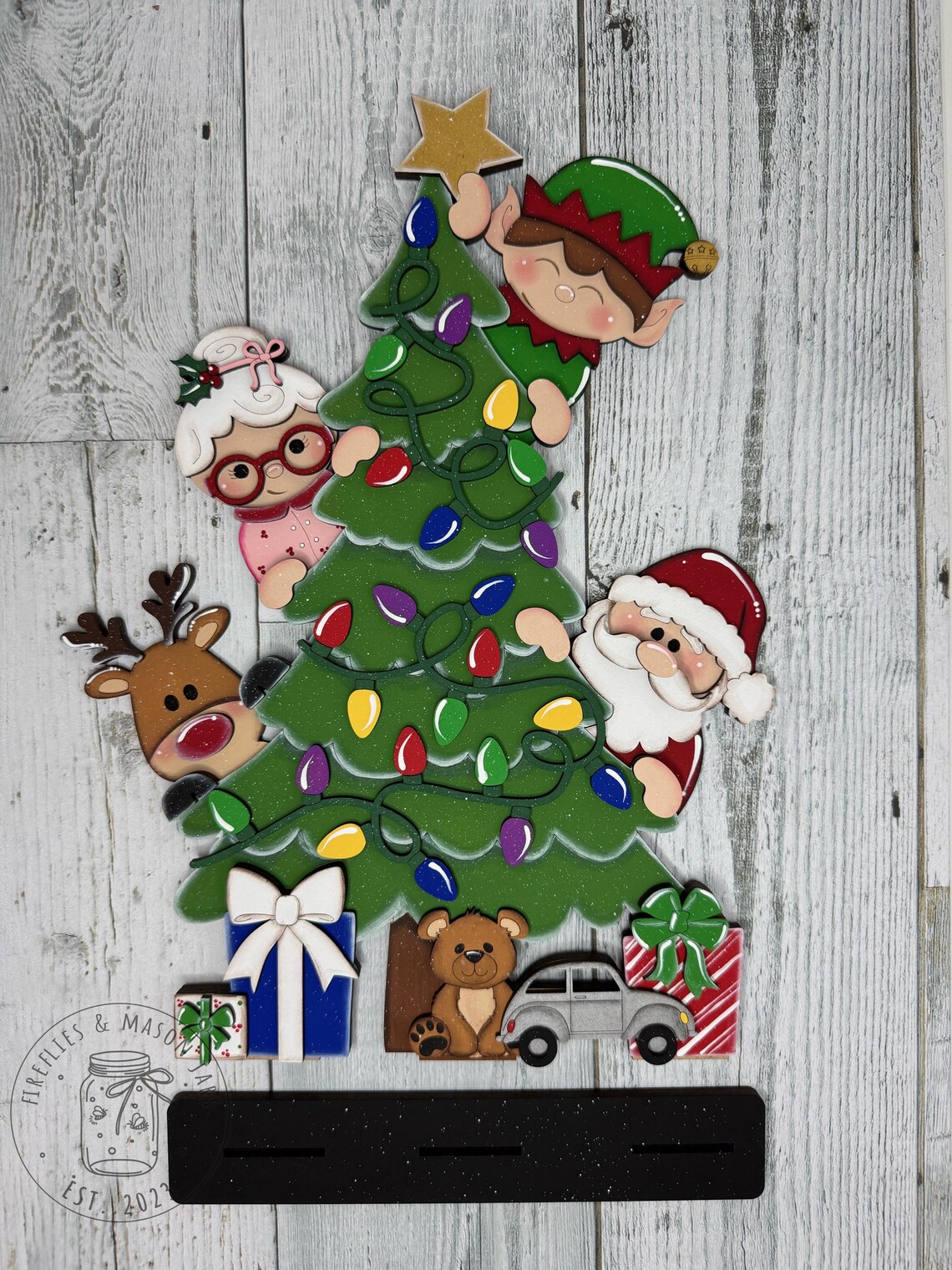 Christmas Tree With Friends Shelf Sitter, Christmas Decorations ...
