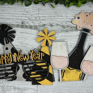 New Years | Add-on for Large Flower Baskets and More. Interchangeable ...