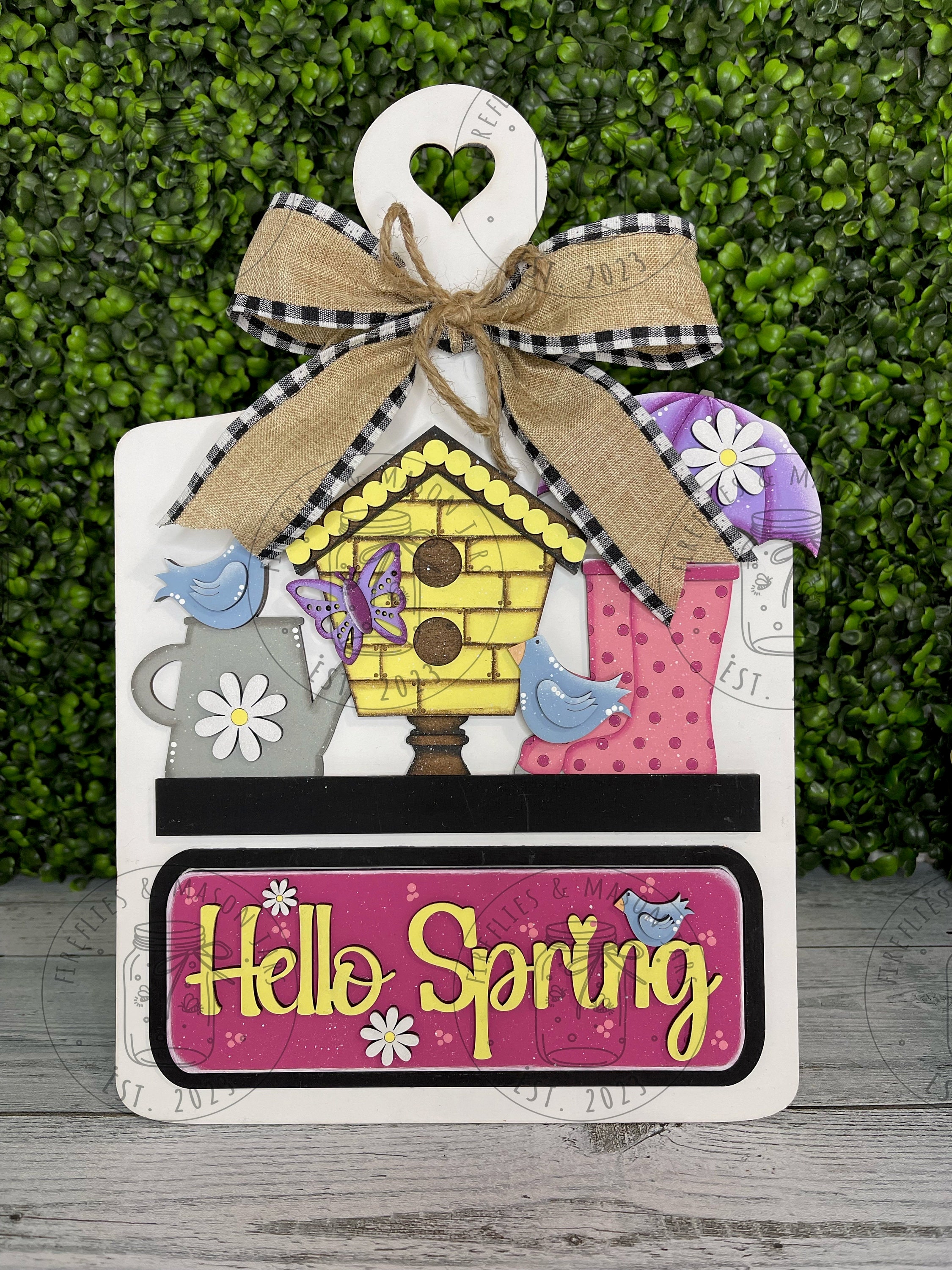 Farm Truck Add-on | HELLO SPRING | Spring Home Decor, Seasonal ...