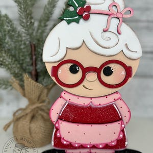 Christmas Santa Squad Standing Shelf Sitters, Winter Decorations ...
