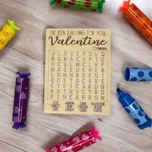 Word Search Valentine Card for Class Party, Sold as a Packaged Gift or ...