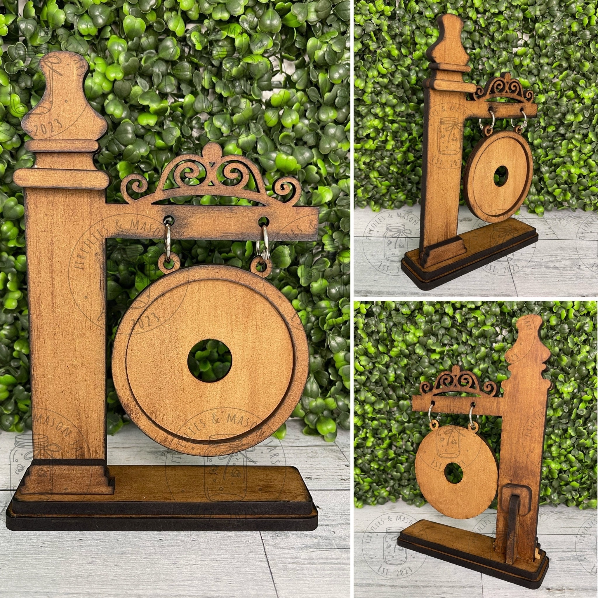Mini Signpost With Monthly Add-on’s | 3" Seasonal Interchangeable ...