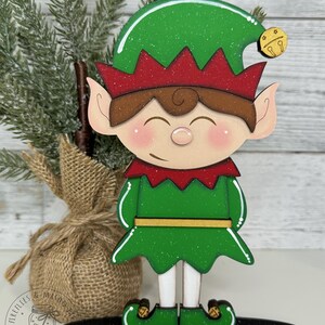 Christmas Santa Squad Standing Shelf Sitters, Winter Decorations ...