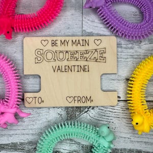 Valentines Day Party Favor for Kids, Stretchy Fidget Bracelet, Sensory ...