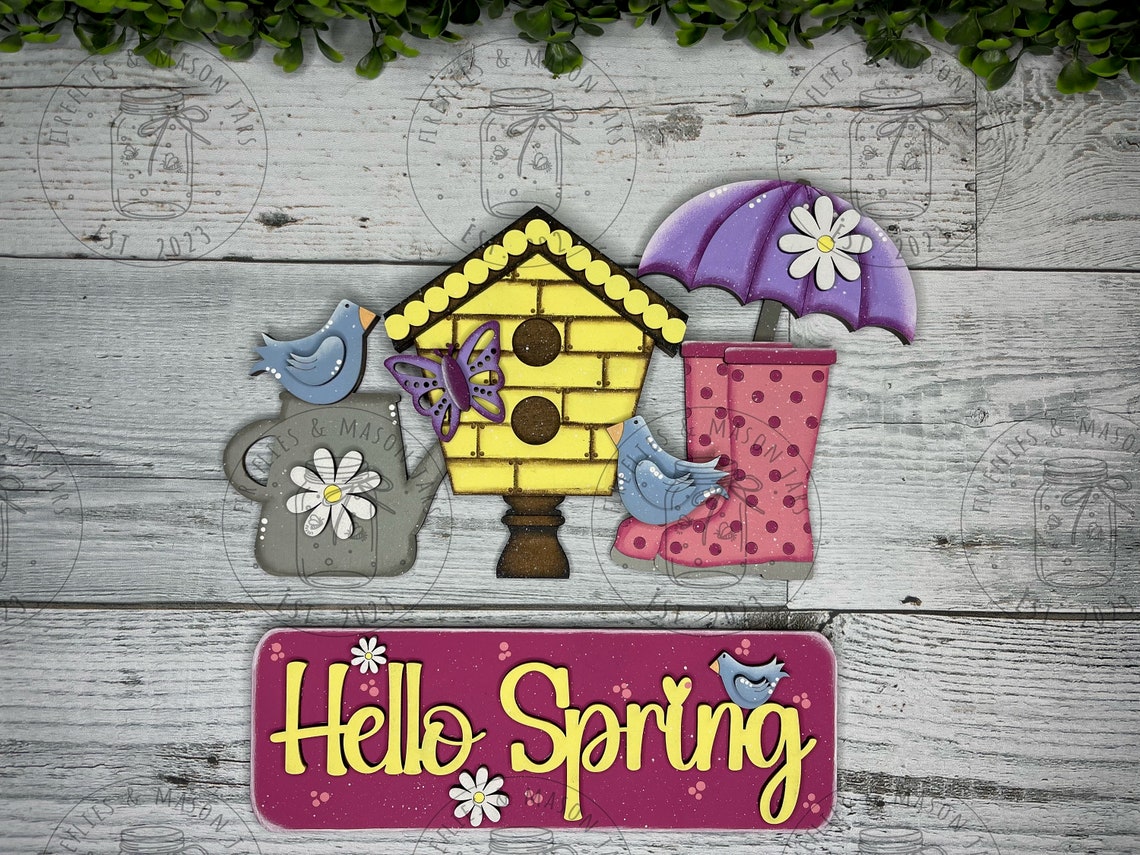 Farm Truck Add-on | HELLO SPRING | Spring Home Decor, Seasonal ...
