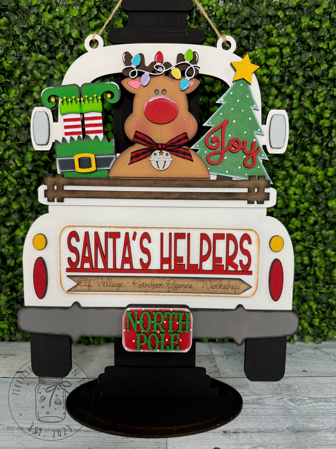 Farm Truck Add-on | SANTA'S HELPERS | Christmas Home Decor, Seasonal ...