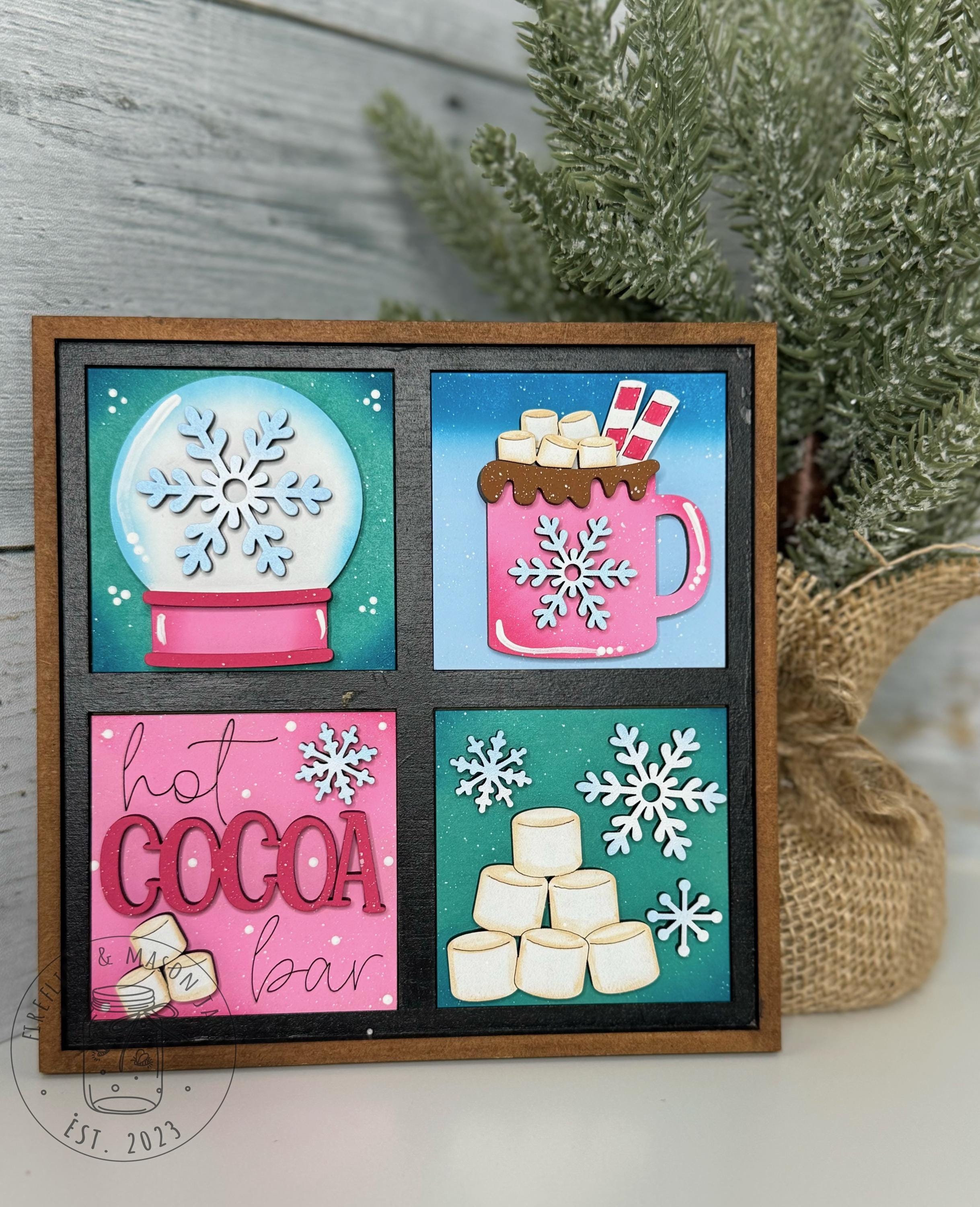Winter MINI Leaning Ladder Tiles | Home Decor, Tiered Tray Decor ...