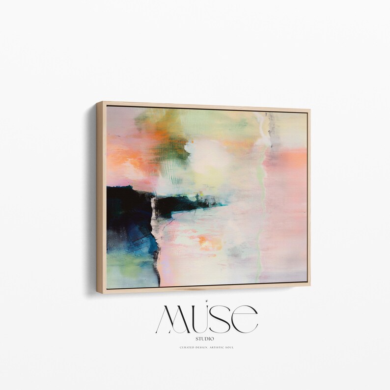 Abstract Painting Print, Neutral Colors Large Minimalist Abstract Art ...