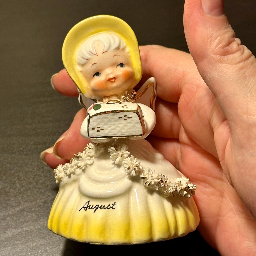 Napco August Angel Bell. Repaired Wing. Excellent Condition. - Etsy