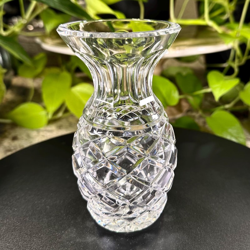 Crystal Vase Pineapple - Etsy