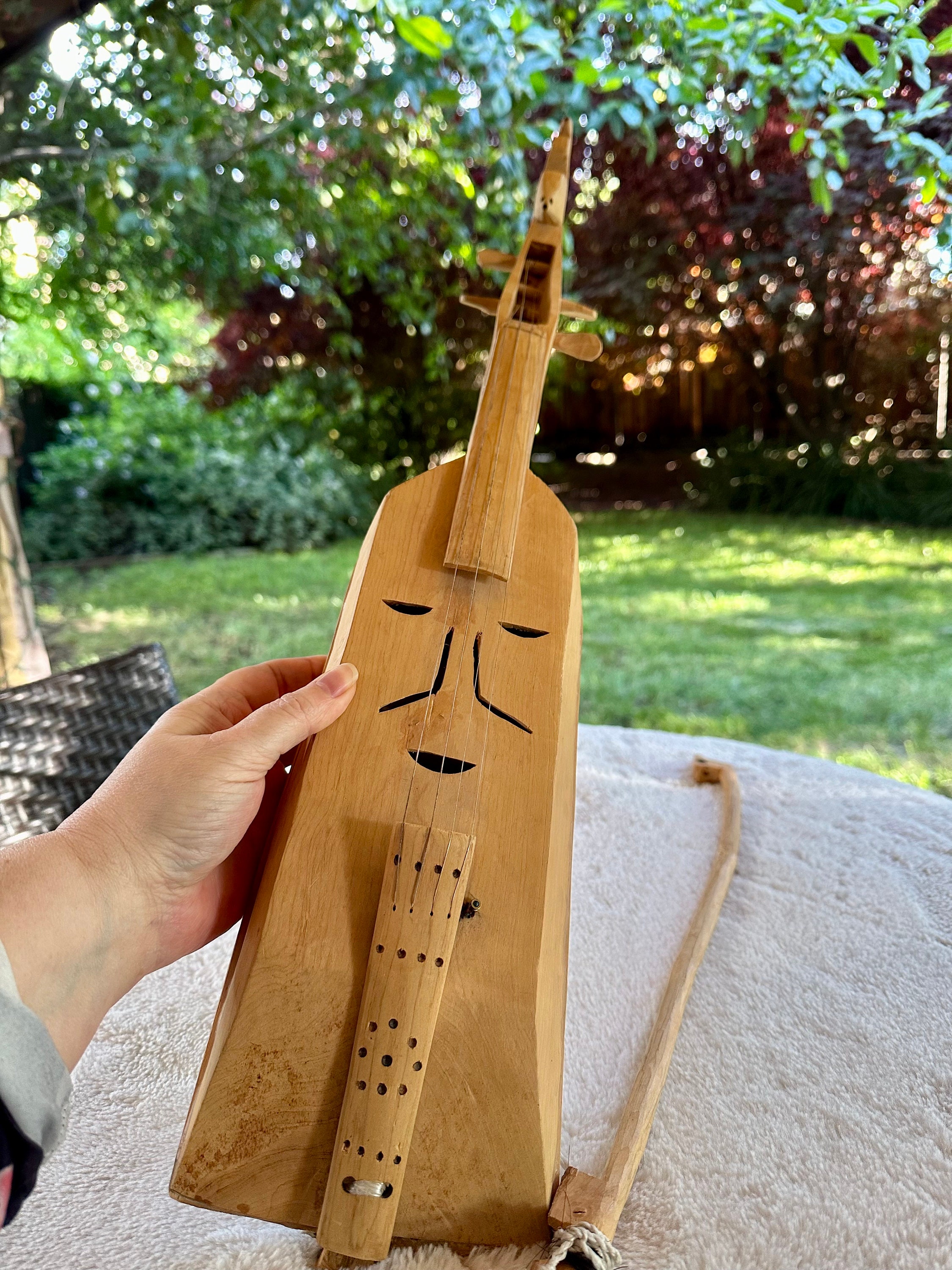 Vintage/antique Native American Raramuri Tarahumara Handmade Violin ...