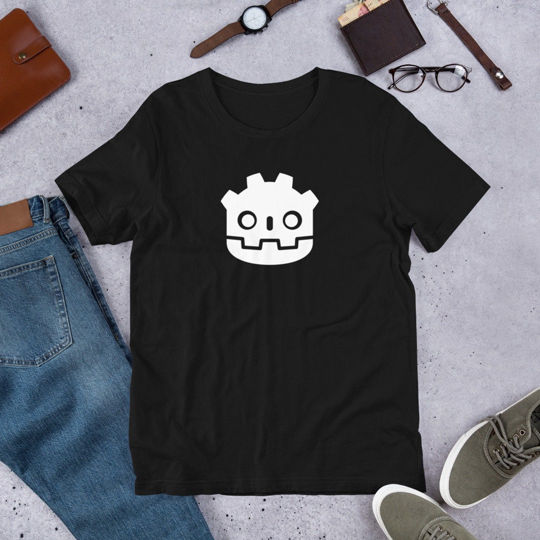 Godot Shirt: Monochrome, Godot Game Engine, Programmer Gifts - Etsy