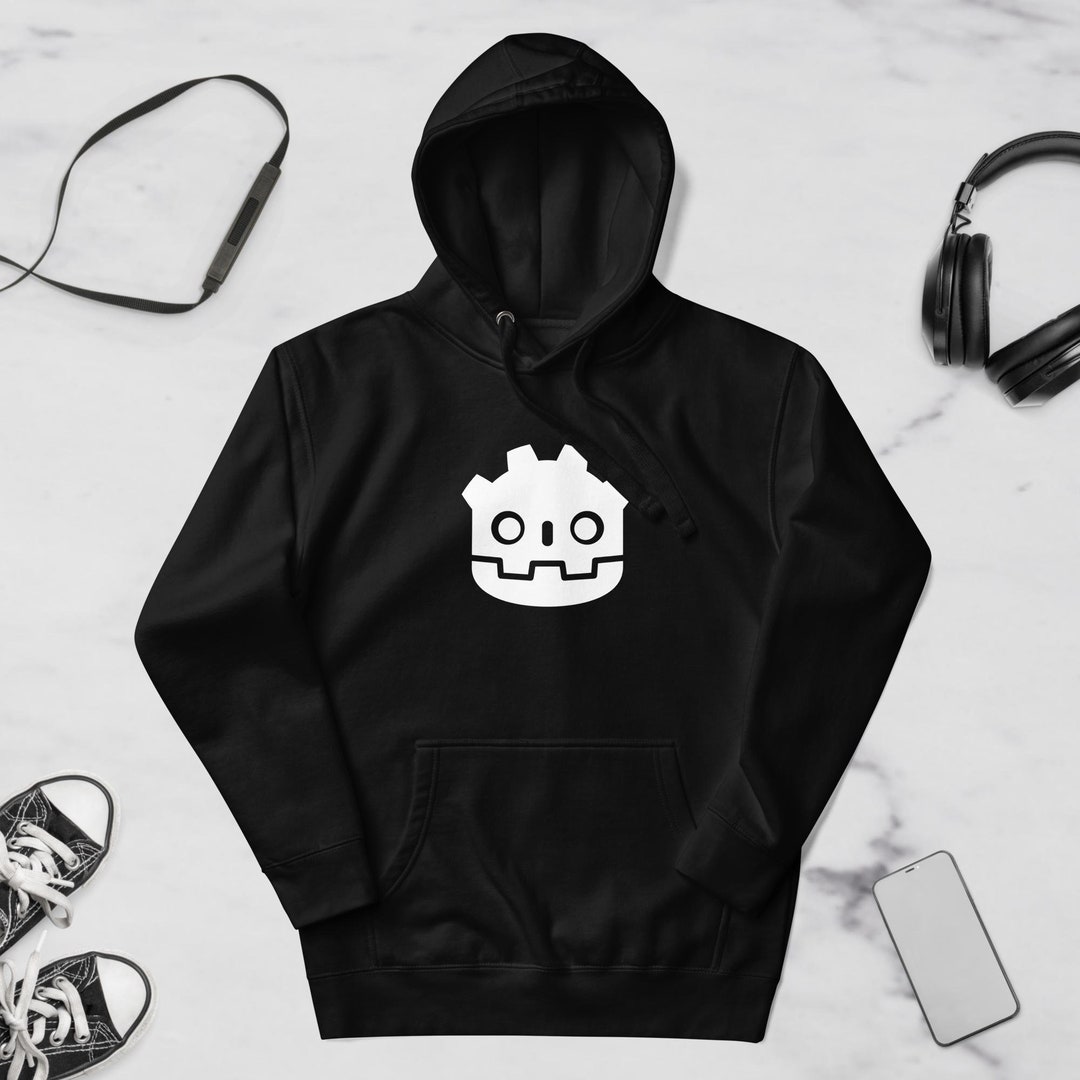 Godot Hoodie, Godot Sweater, Monochrome, - Etsy