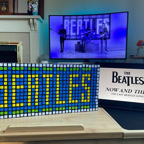 Beatles Cube Art - Etsy