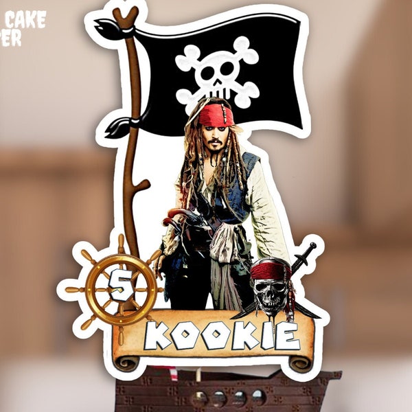 Johnny Depp Cake Toppers - Etsy