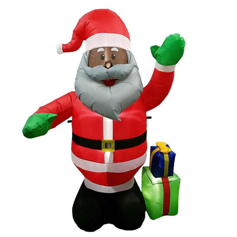 Black Santa - Etsy