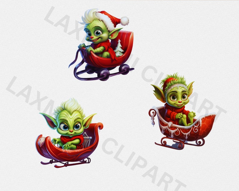 41 Christmas Clipart, Watercolor Clipart, Holiday Clipart, Transparent ...