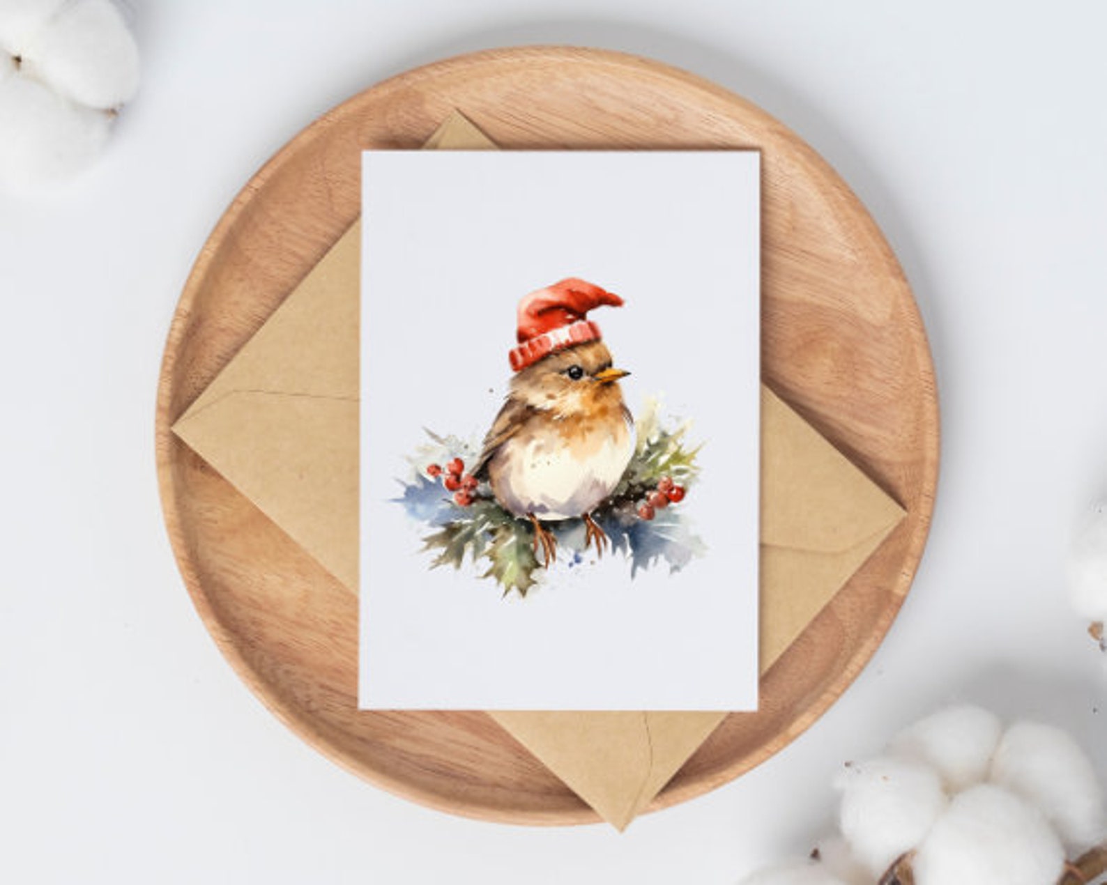 15 Christmas Birds Clipart, Birds Clipart, Watercolor Clipart, Holiday ...
