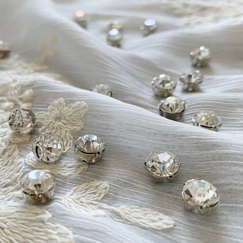 Crystal Buttons - Etsy