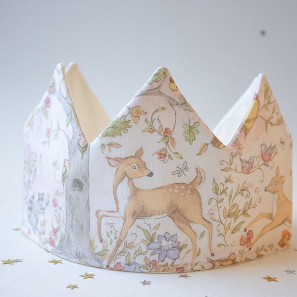 Handmade Fabric Birthday Crowns - Etsy