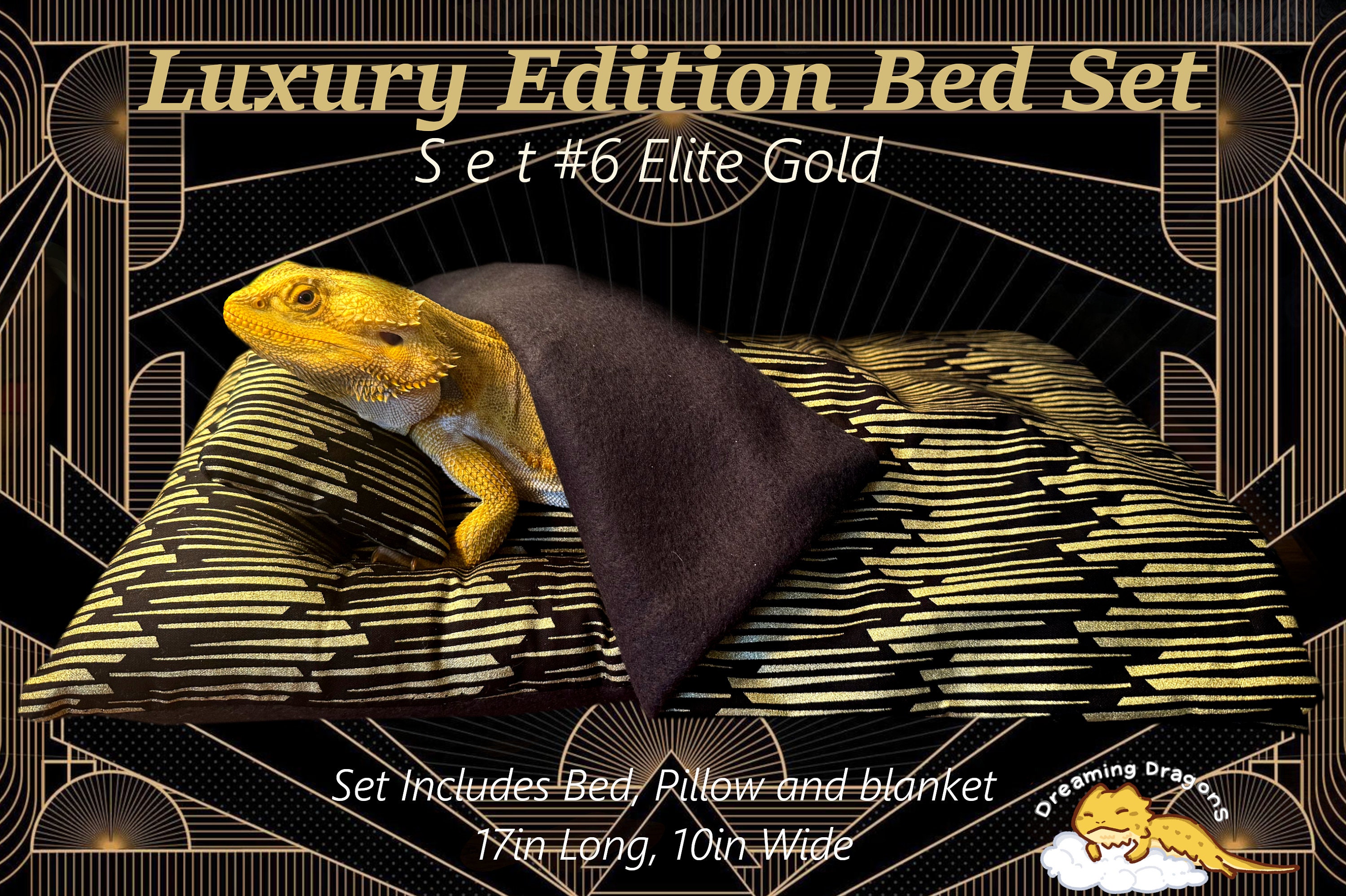 Luxury Bearded Dragon Bed Sets - Etsy