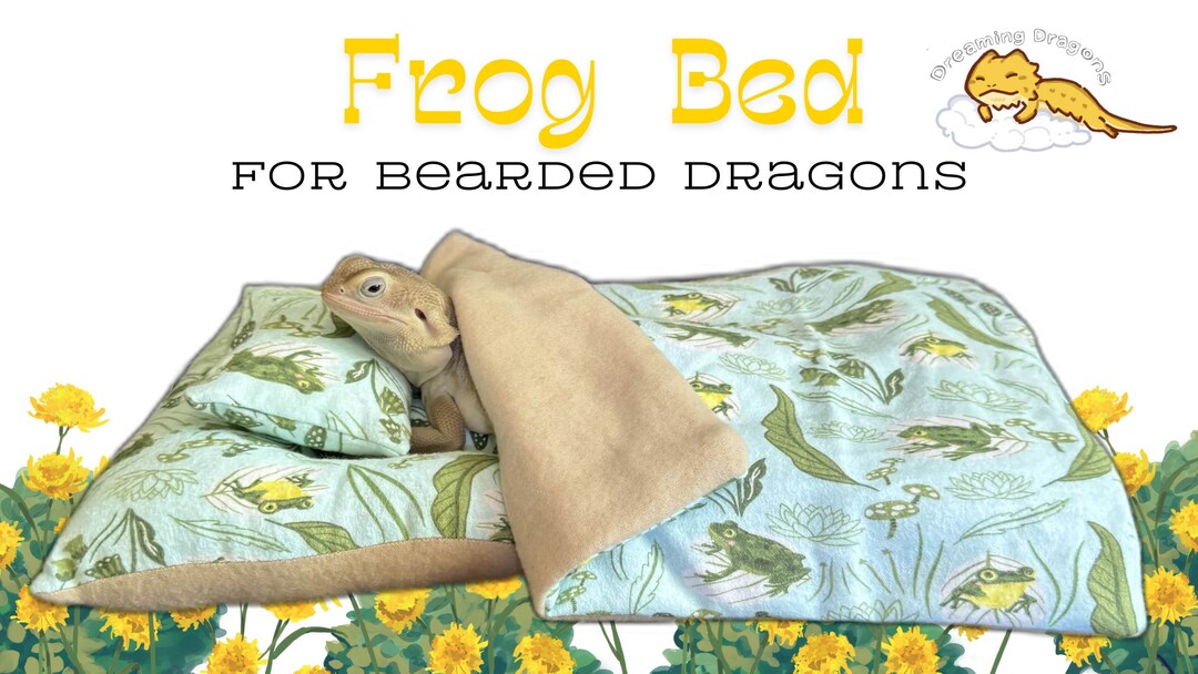Bearded Dragon Nature Bed - Etsy
