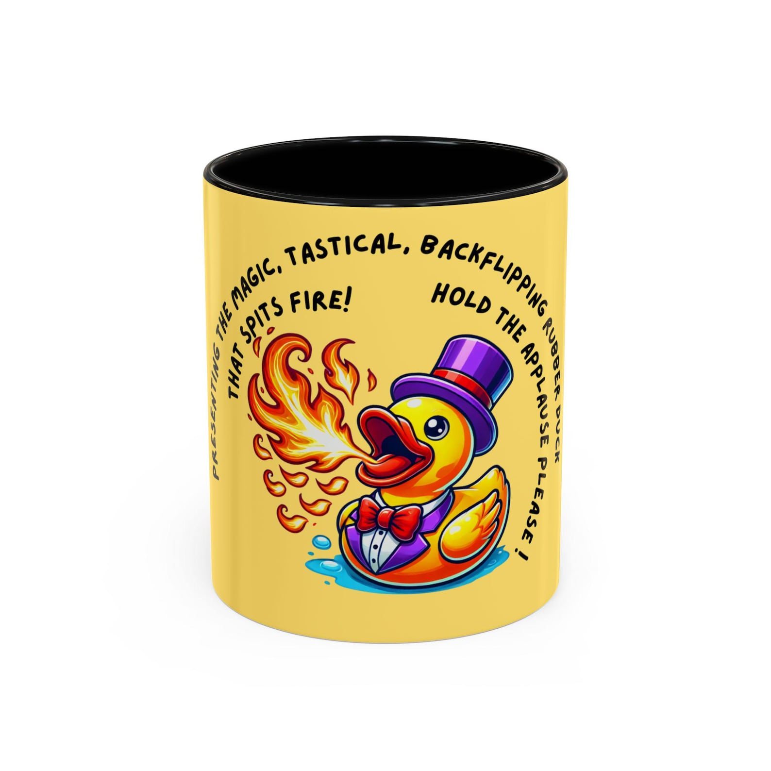 Lucifer Rubber Duck Hazbin Hotel Accent Coffee Mug 11, 15oz - Etsy