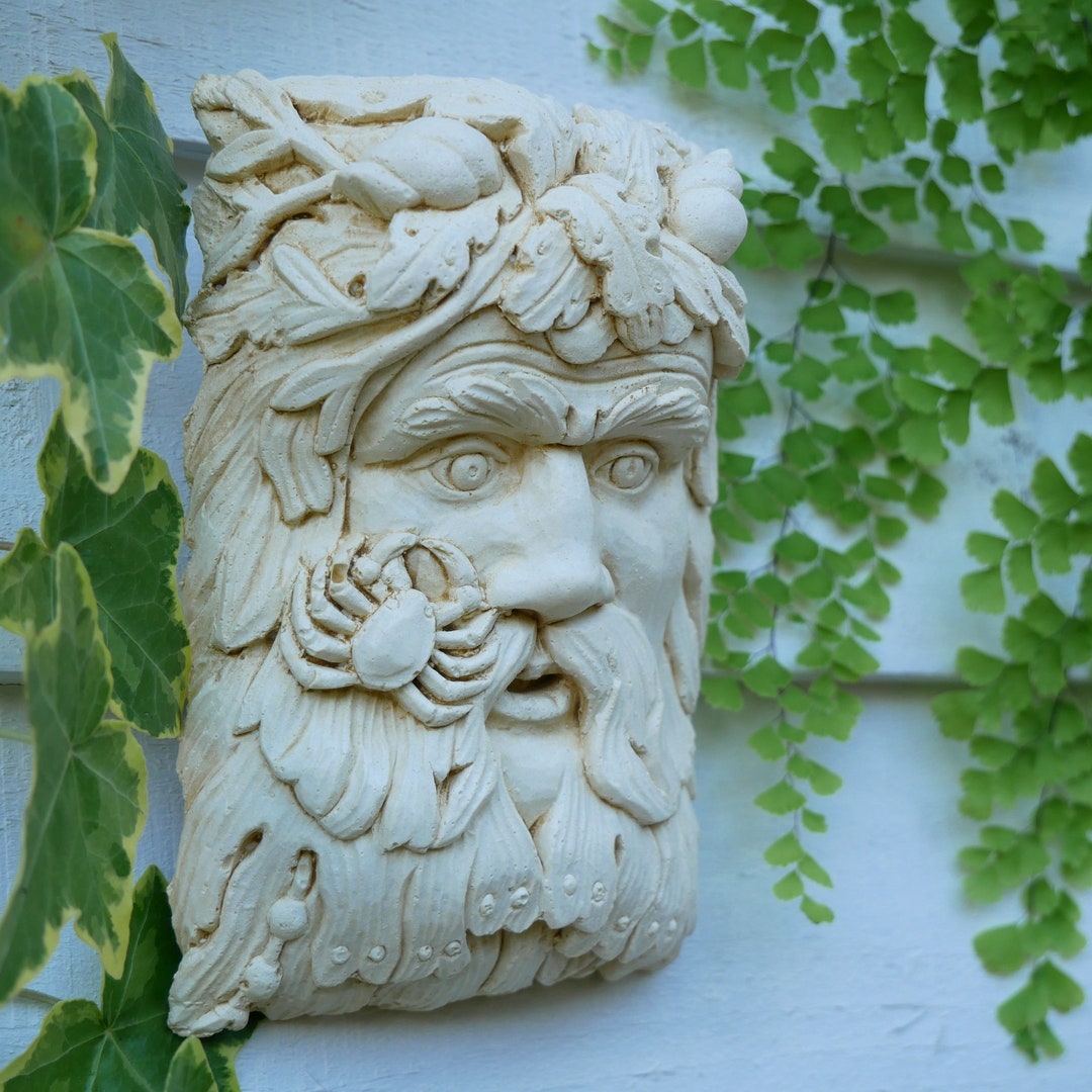 Neptune Wall Plaque | Bonded Marble - Etsy UK