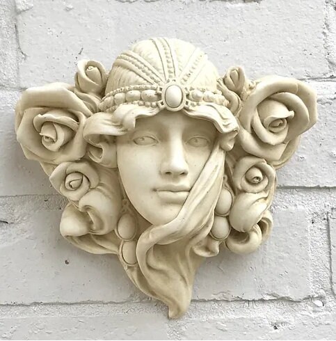 Art Nouveau Face Bonded Marble - Etsy