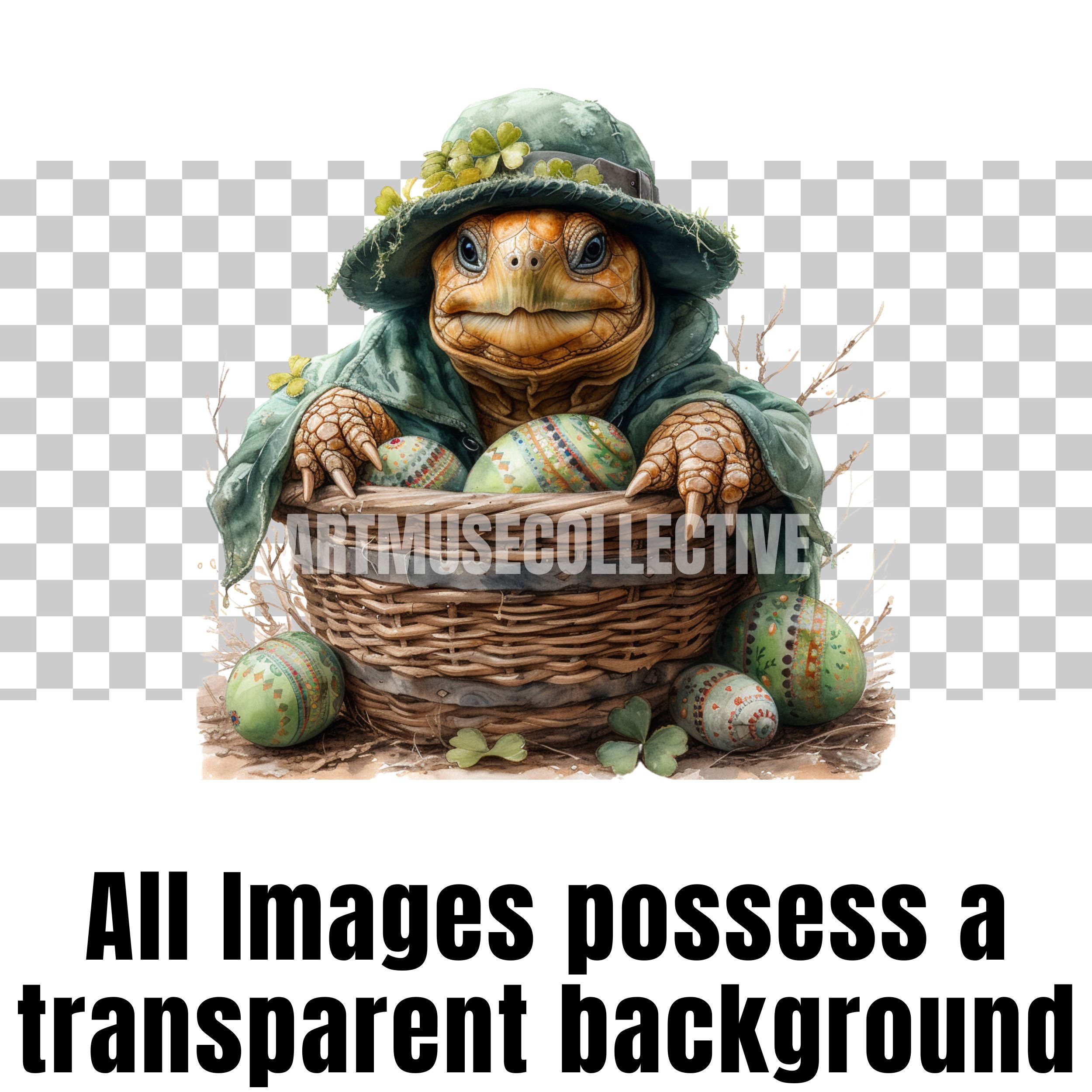 Patrick Easter Hunt Chapter II Egg Race Watercolor Clipart Bundle 16 ...