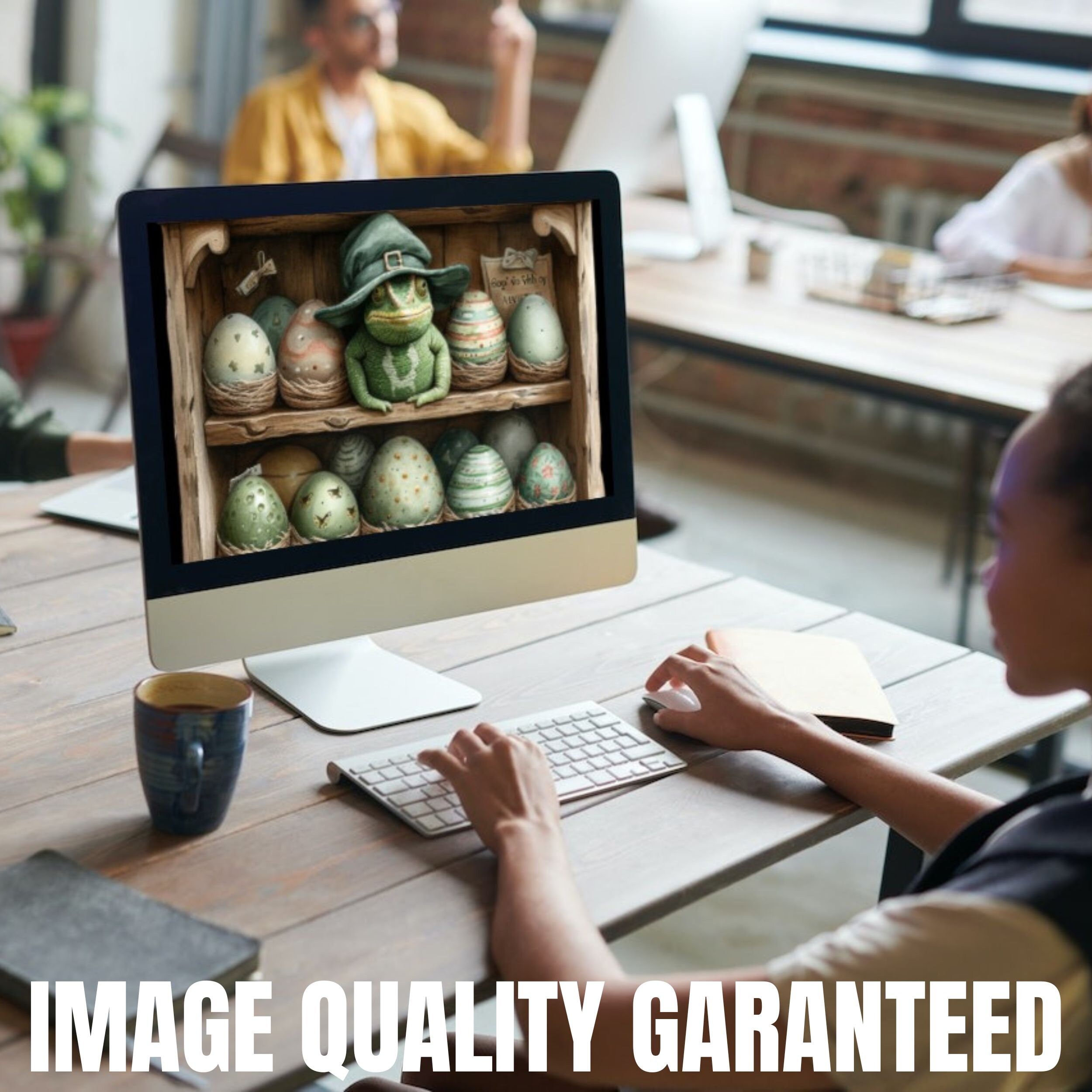 Patrick Easter Hunt Chapter II Egg Race Watercolor Clipart Bundle 16 ...