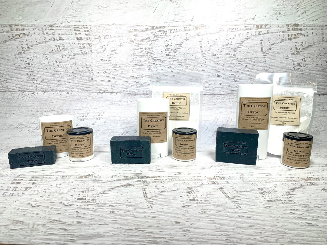 Creative Detox: 3 Stage Kits- Odor Eliminating, Activated Charcoal ...