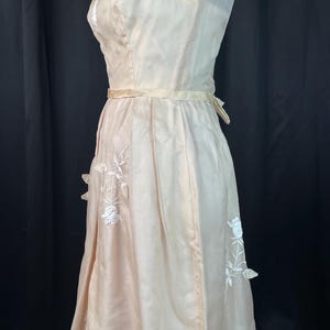 The RENEE Dress (XS): 1950s Cream Party Dress by Jane Andre - Etsy