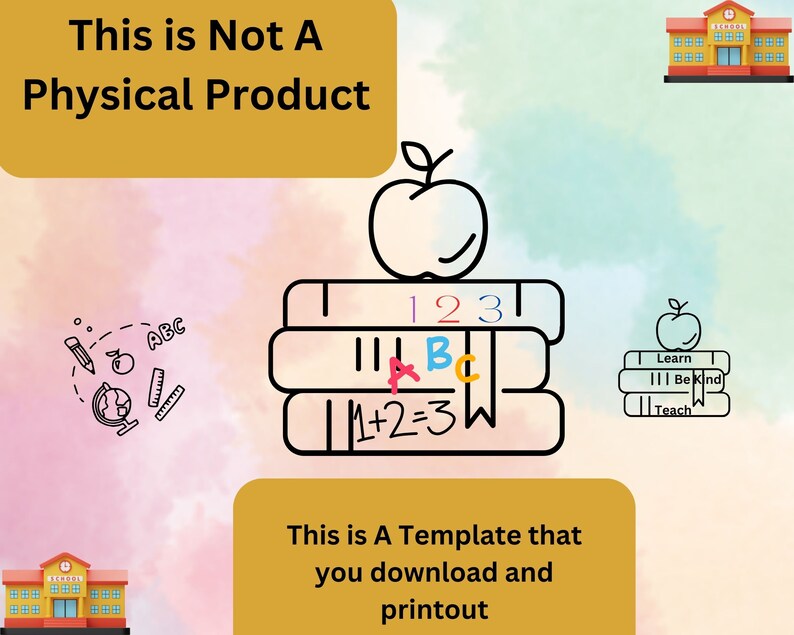 Editable Tabletop Learning Sheet Template No. 3. Take a Look ...