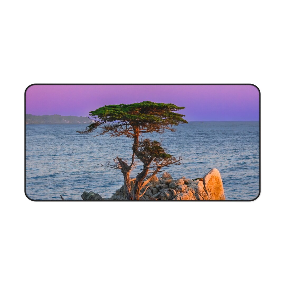 Loneliest Cypress Desk Mat - Etsy